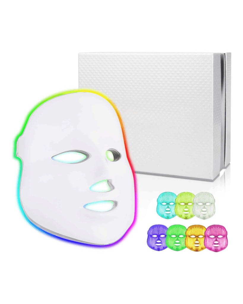 Máscara LED Facial 7 Colores Fototerapia de Luz